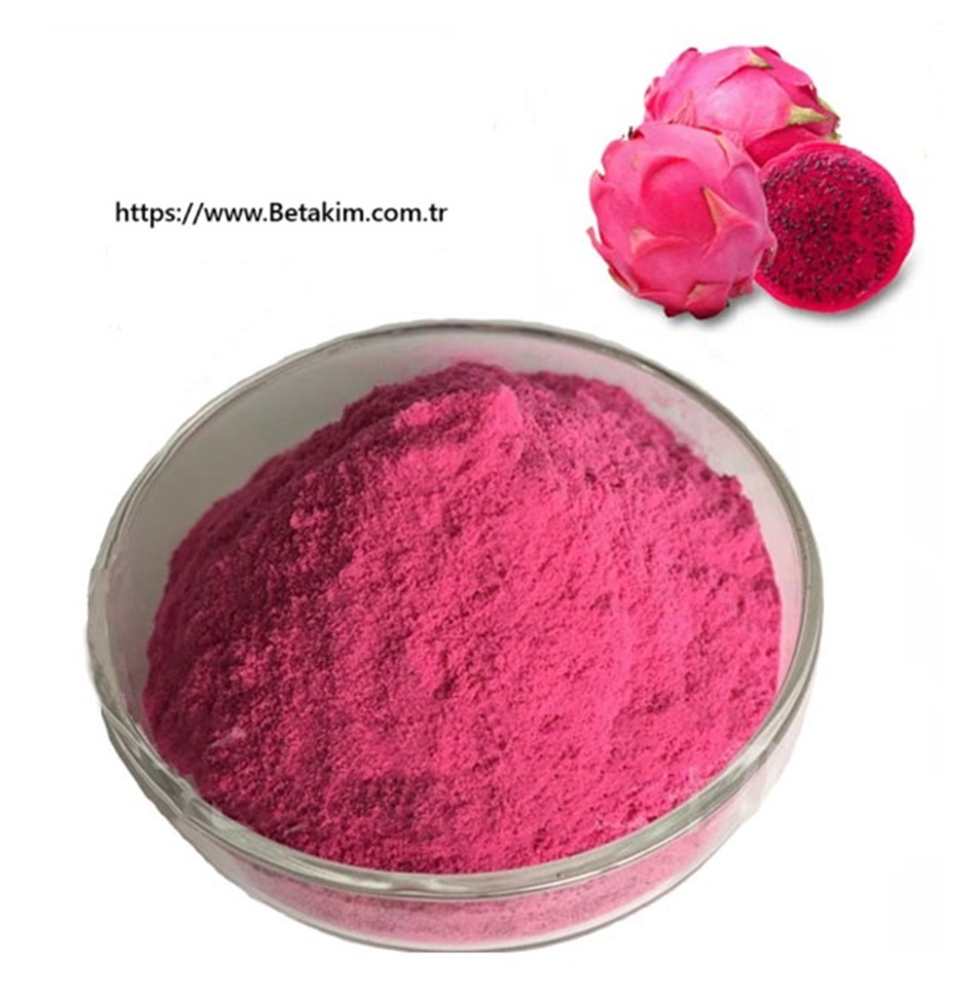 KIRMIZI EJDER MEYVESİ TOZU, Kırmızı Ejder Meyvesi Tozu, Pitaya Tozu ...