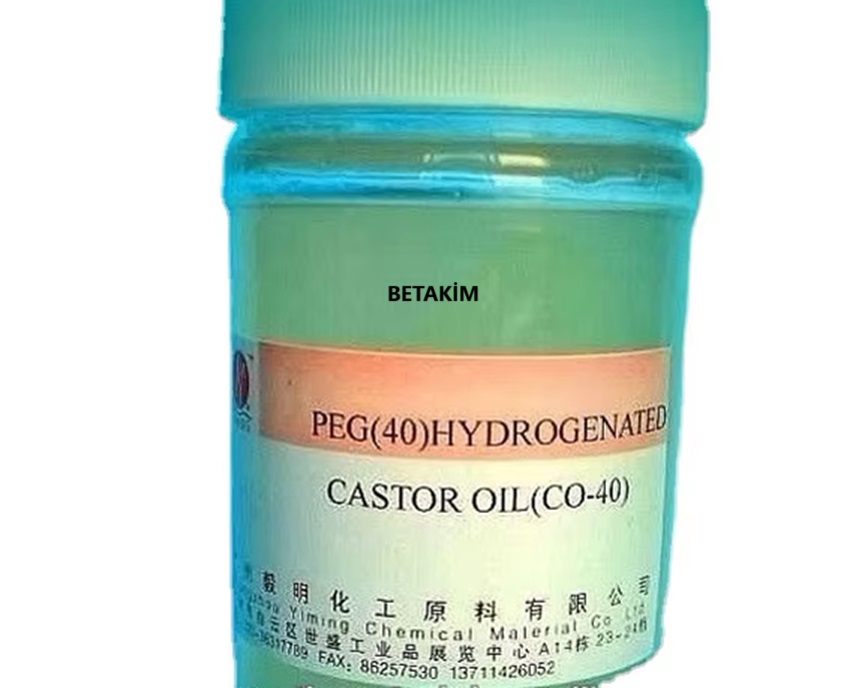 HİNT YAĞI ETOKSİLAT, PEG-40 Hidrojene Hint Yağı, PEG-40 Hydrogenated ...