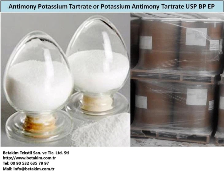 EMETİK TARTAR, Emetik Tartar , Tartar emetic, 16039-64-8
